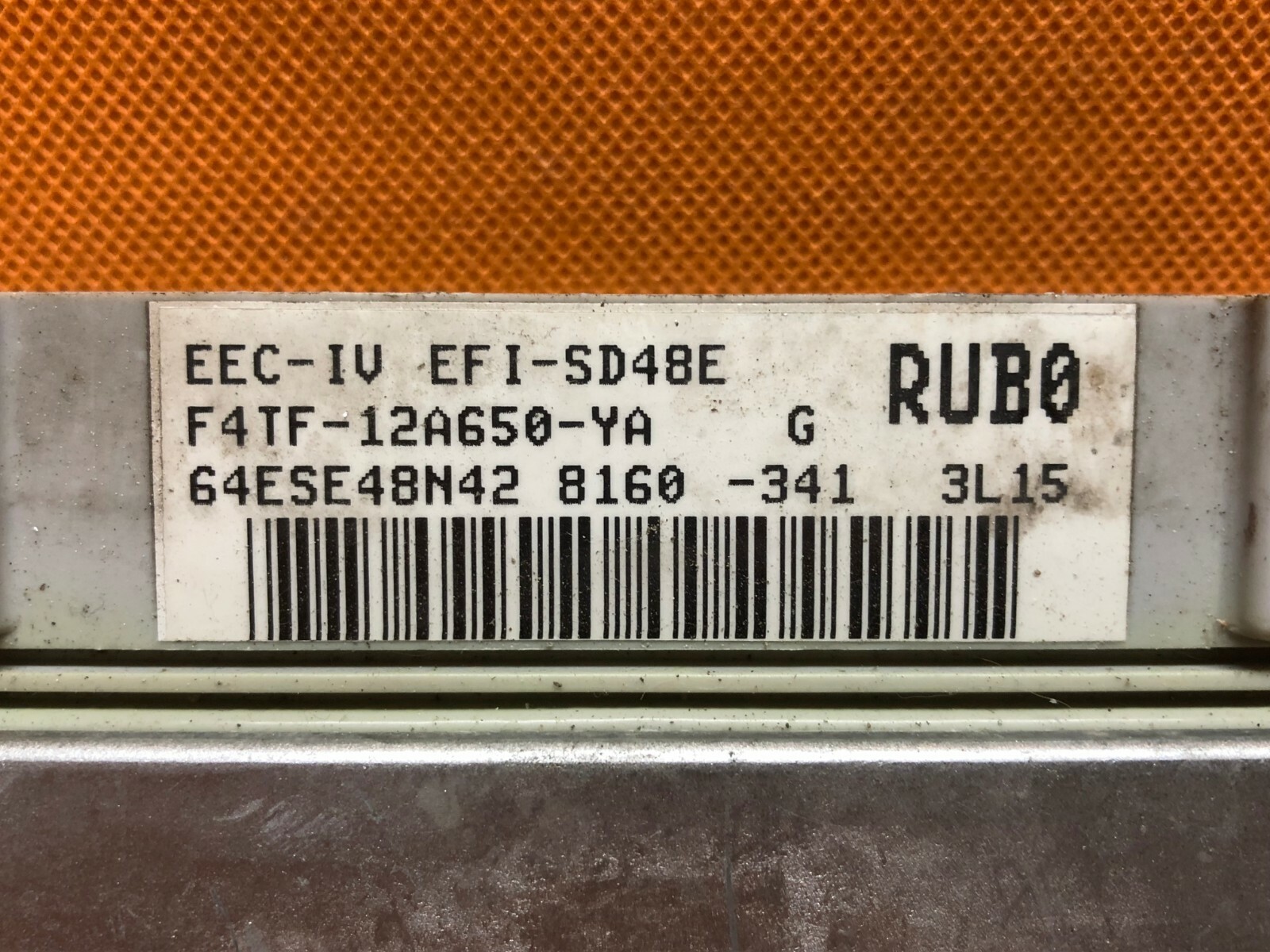 REBUILT PLUG & PLAY 94 FORD VAN 7.5L ECU ECM PCM MODULE F4TF-12A650-YA ...