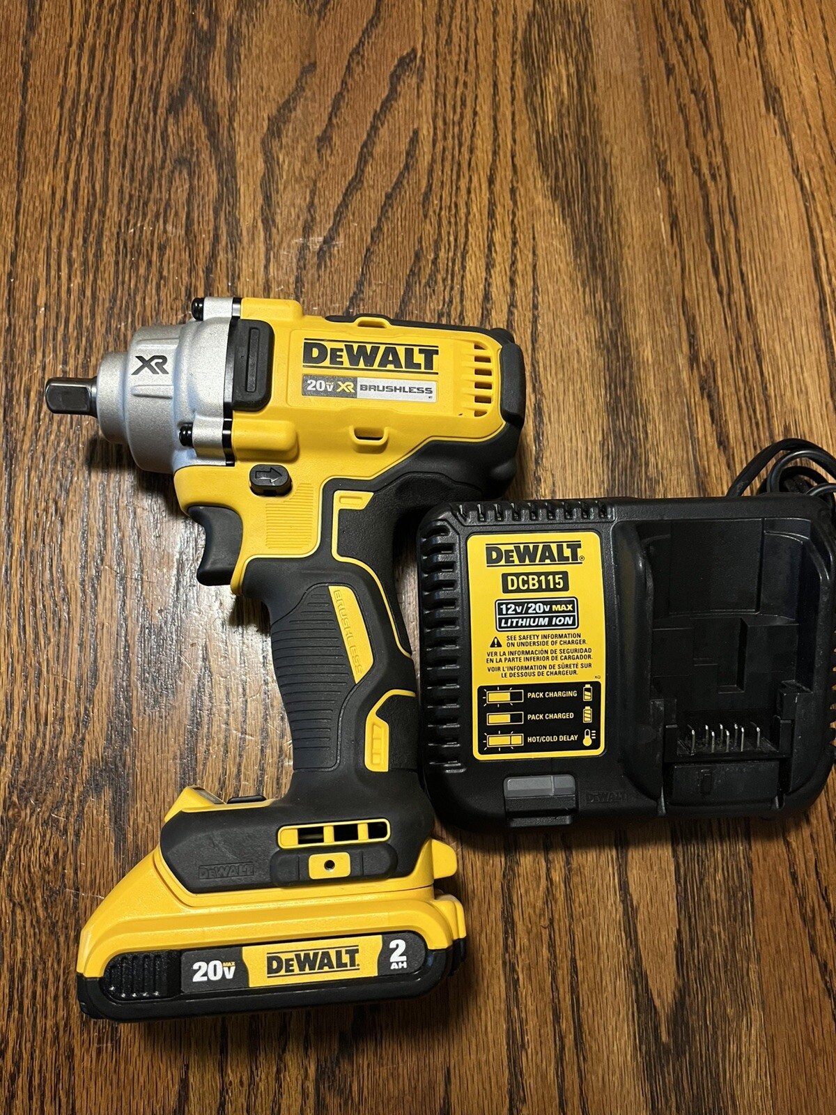 DeWalt DCF894 20V XR Brushless 1/2" 3-Speed Impact Wrench /1 Battery ...