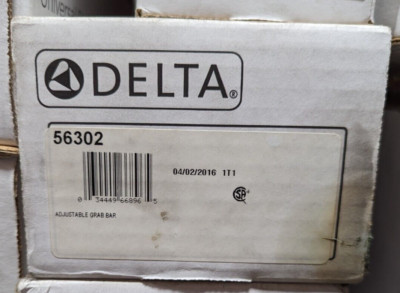 Delta 56302 Chrome Adjustable Slide/Grab Bar Assembly-NO Handshower | eBay