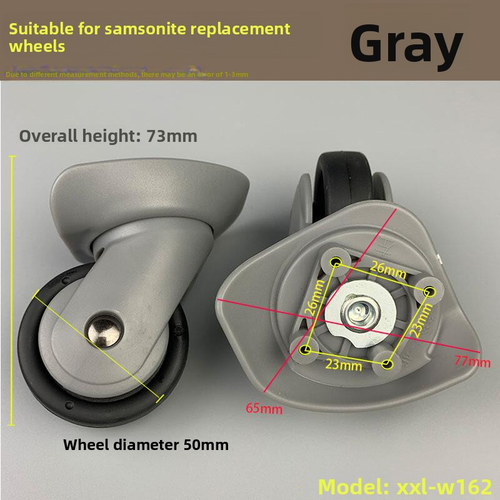 Replacement Wheels For Samsonite Luggage Trolley With Universal Wheels ...