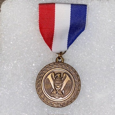 Vintage BOY SCOUTS OF AMERICA Senior Scouting CONTEST MEDAL BSA V Eagle ...
