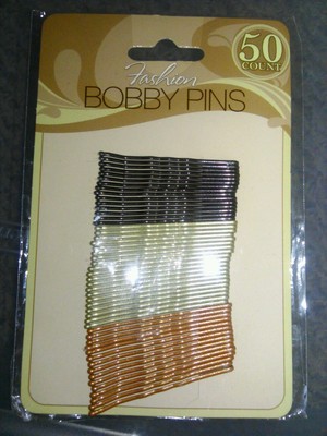 Three different colors on card 50 count bobby pins | eBay