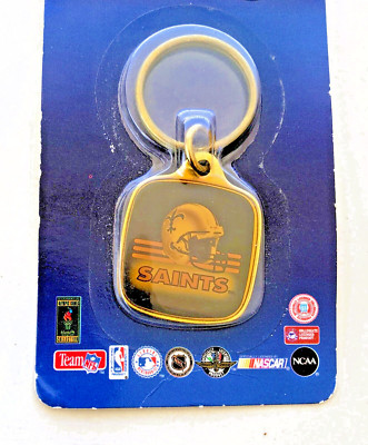VINTAGE WINCRAFT SPORTS KEYCHAIN KEY RING NEW ORLEANS SAINTS NOS | eBay