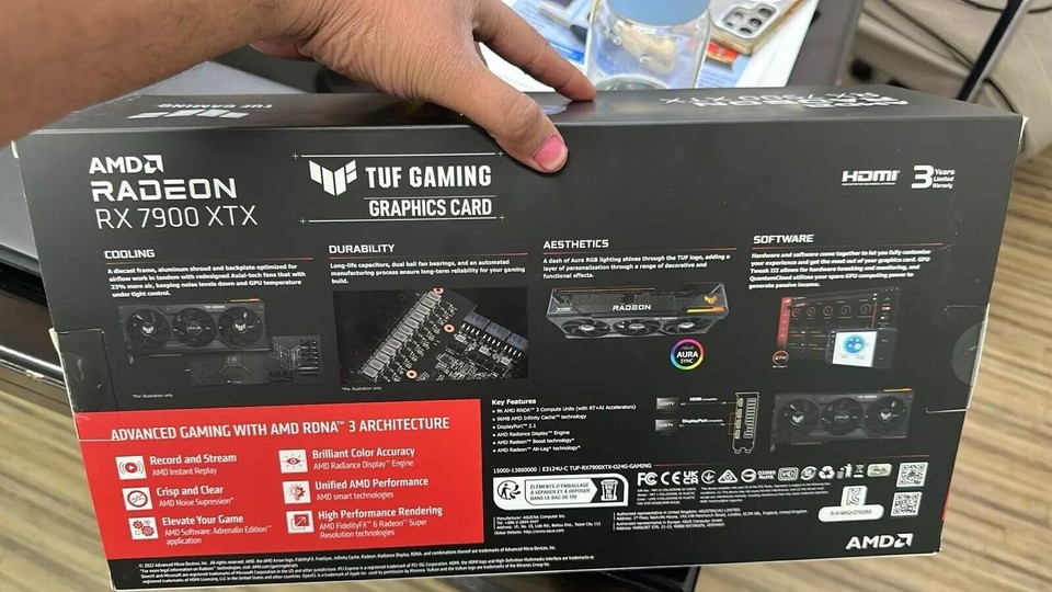ASUS Radeon Rx 7900 XTX Gaming Graphics Card with 24Gb Gddr6 Memory ...