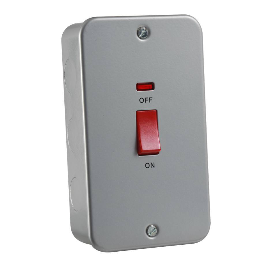 METAL CLAD ELECTRICAL FITTINGS SWITCHES AND SOCKETS WORKSHOP GARAGE ...