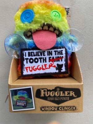 FUGGLER WINDOW CLINGER OOGAH BOOGAH FUNNY UGLY MONSTER NEW TOY | eBay