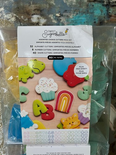 American Crafts Sweet Sugarbelle 80 Piece Assorted Cookie Cutter Mega ...