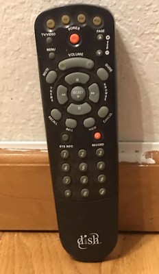 DISH NETWORK Bev 301 311 322 REMOTE CONTROL # 103602 IR 2700 2800 3100 ...