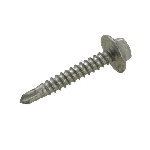 MANOR RED HERITAGE RED Hex 12g-14 x 20mm Metal Self Drilling Tek Screw ...