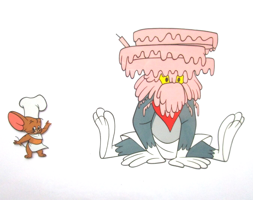TOM AND JERRY Chuck Jones 1960's MGM cat ORIGINAL PRODUCTION DRAWING ...