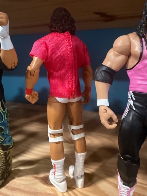 WWE WWF MATTEL ELITE HALL OF FAME TITO SANTANA WRESTLING FIGURE WWF W ...
