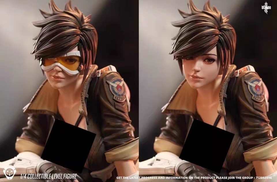Dtalon Overwatch Tracer 1/4 Action Figure In Stock Hot | eBay