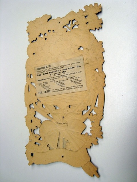 1904 Herman Anspach Department Store Die Cut Calendar w/Pad, Neenah ...