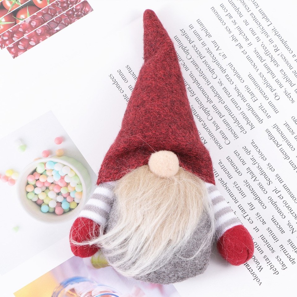 Festive Decorations Xmas No Face Doll Christmas Tree Hanging Ornament ...