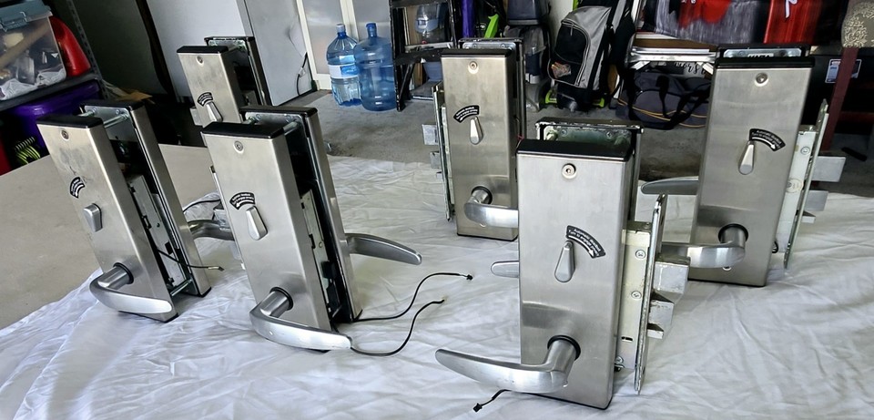 Saflok/Dormakaba MT RFID ADB DAJ Lock Set Chrome | eBay