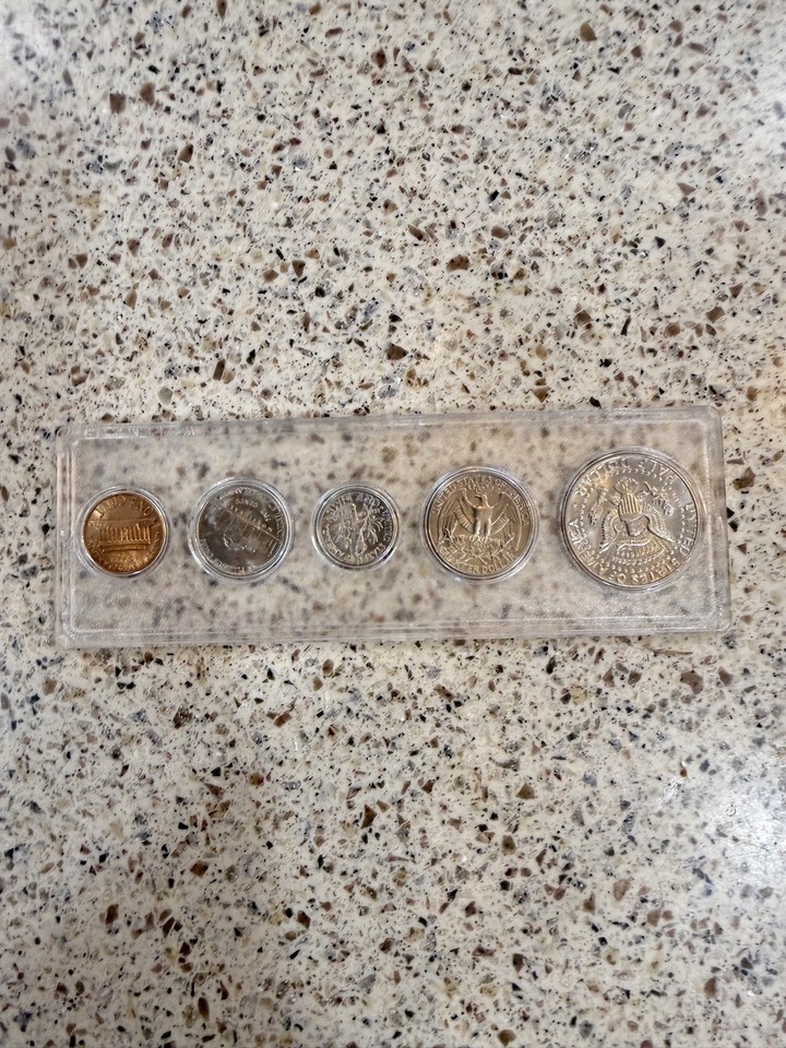 1981 US Coin Birth Year Set Half Dollar, Quarter, Dime, Nickel, Cent | eBay