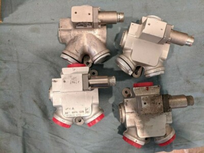 (4) BOEING CH46 HELICOPTER DIRECT LINEAR VALVE A15HS016-2 4810-01-085 ...