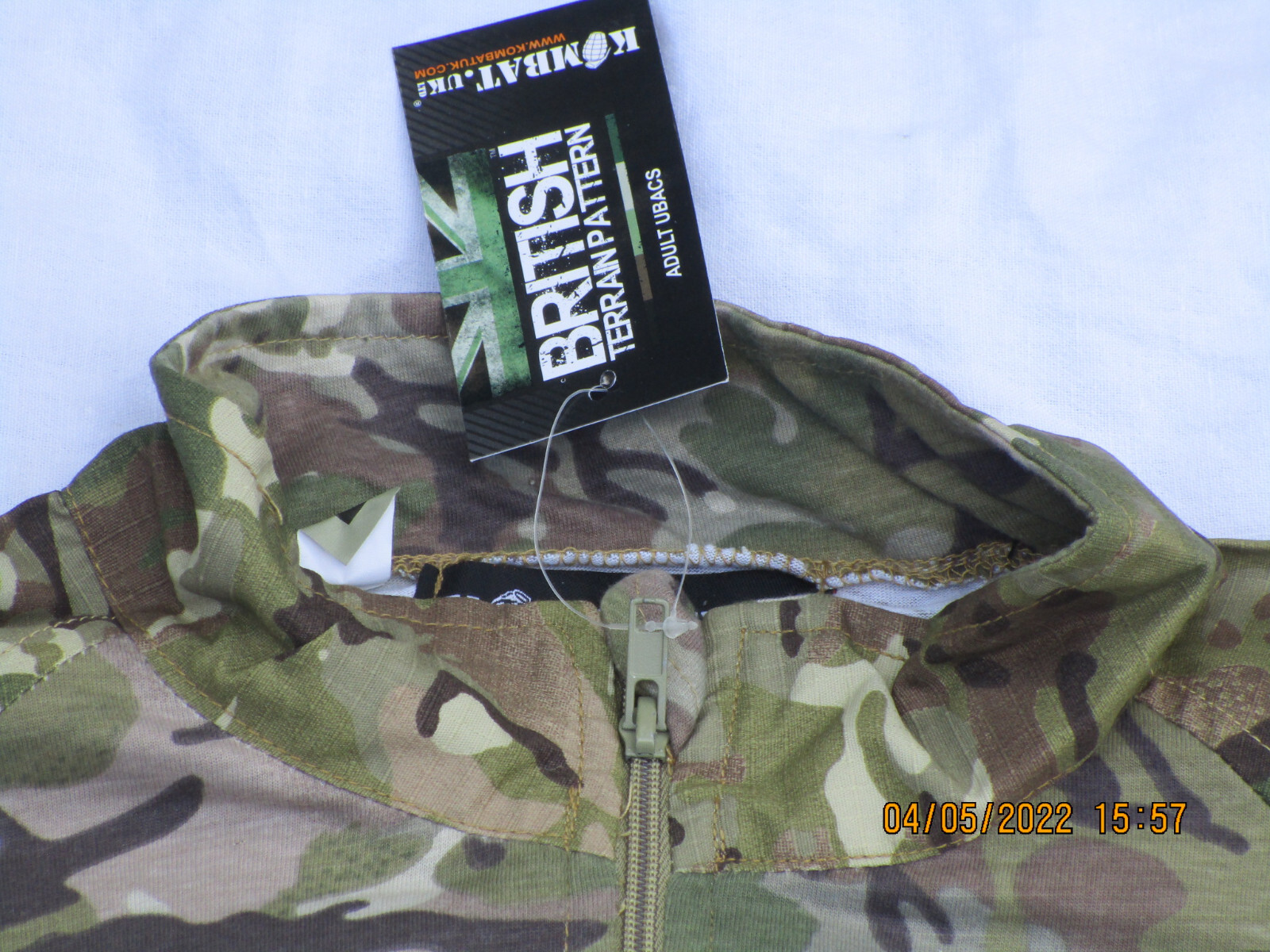 Under Body Armour Combat Shirt, Ubacs , Mtp, Multi Terrain Pattern, UK ...