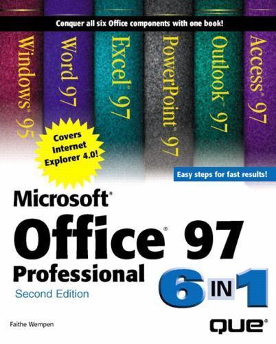 Microsoft Office 97 Professional by Sue Plumley, Jennifer Fulton and ...