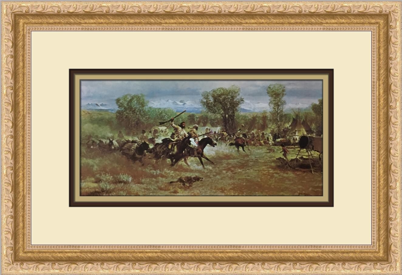 John Clymer Whisky Whisky Custom Framed Print | eBay