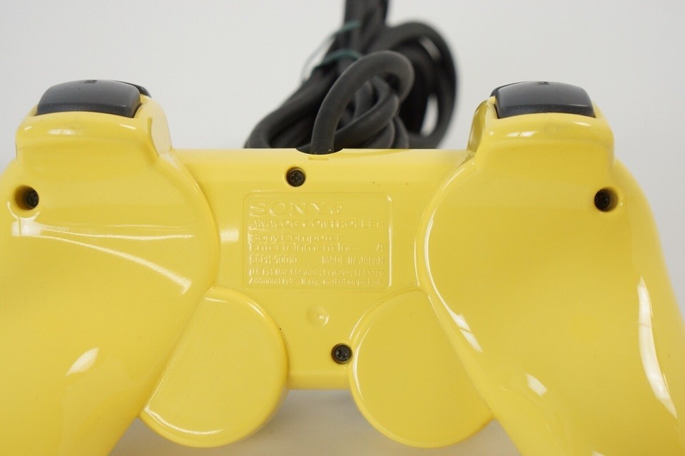 PS2 European Automobile Color Collection Light Yellow Console Tested ...