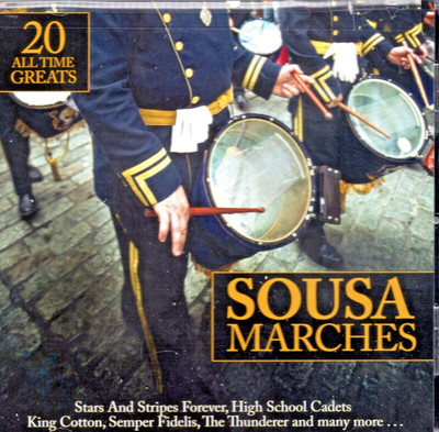 SOUSA MARCHES: 20 ALL TIME GREATS .. (CD, TGG DIRECT 2010) | eBay
