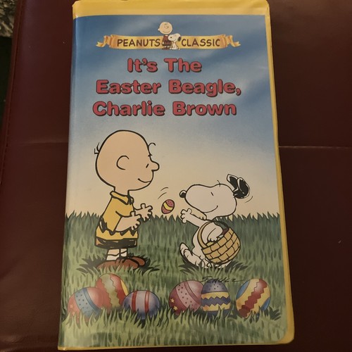 It’s the Easter Beagle, Charlie Brown (VHS, 1997, Yellow Clamshell ...