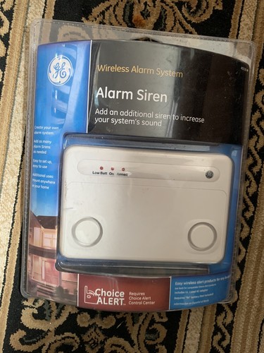 Wireless Alarm System Alarm Siren Home House GE Choice Alert Alarm ...