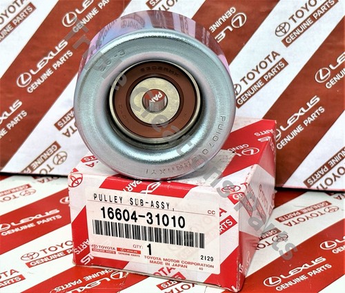 16604-31010 Toyota Genuine Pulley Sub-Assy Idler No.2 1660431010 OEM | eBay