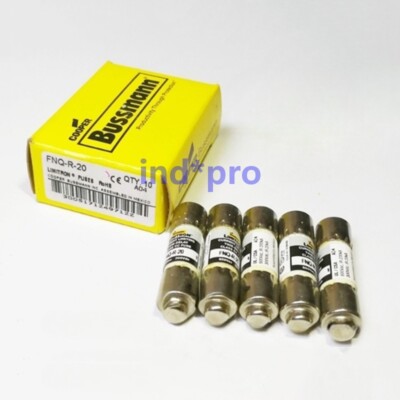 10PCS/Box New FNQ-R-20 Current Limiting Time-Delay Class CC Fuse 20A ...