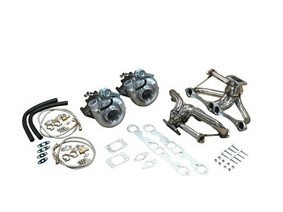 WG SBC FOR Chevy 1000HP Twin Turbo kit 262-400 350 305 5.0 5.7 HOT ...