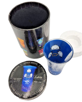 LOLITA Shot Glass Party Shot - Night Cap Sleeping Hand Painted Shot ...
