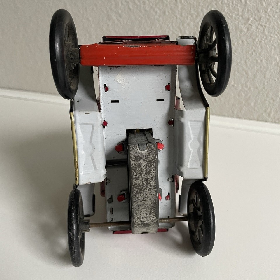 Vintage MT Modern Toys Working Lever Action Tin Car | eBay