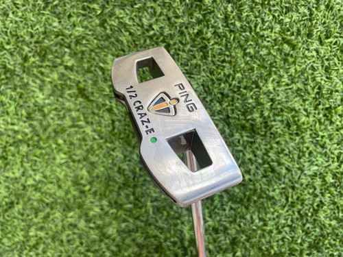 Ping 1/2 Craz-E Putter Green Dot 35 Inch New Grip But Face Insert is ...