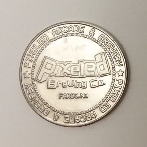 Pixeled Brewing Co. Fargo, ND Arcade Game Token 24mm | eBay