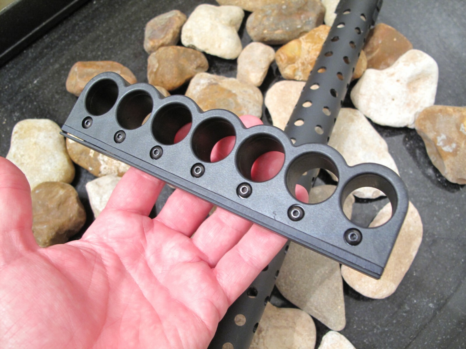 Fits Remington 870 Shell Holder Sidesaddle 12 Gauge 7rd Shell Holder ...