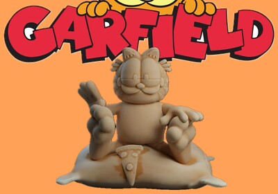 Garfield Cat Figure Statue | Garfield Collector Figure Toy Free Gift ...