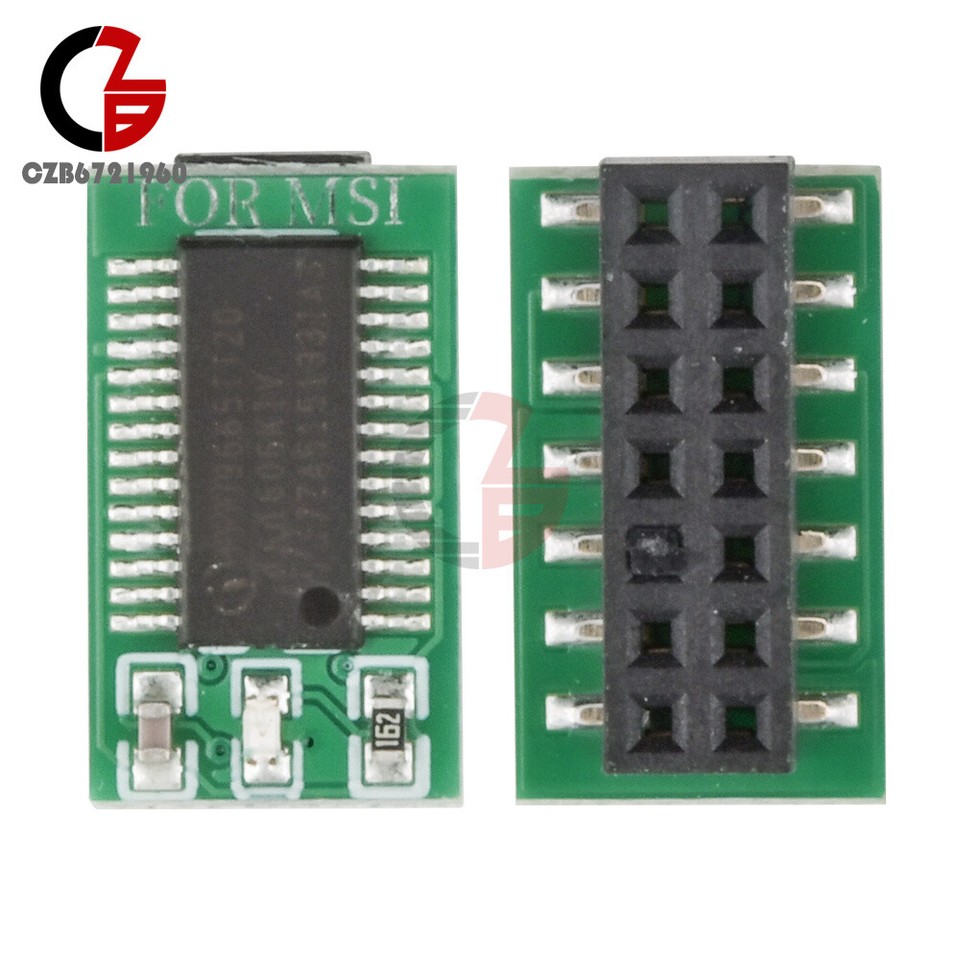 TPM 2.0 Mini Security Module 12 14 18 20 Pin LPC for WIN11 Upgrade Test ...