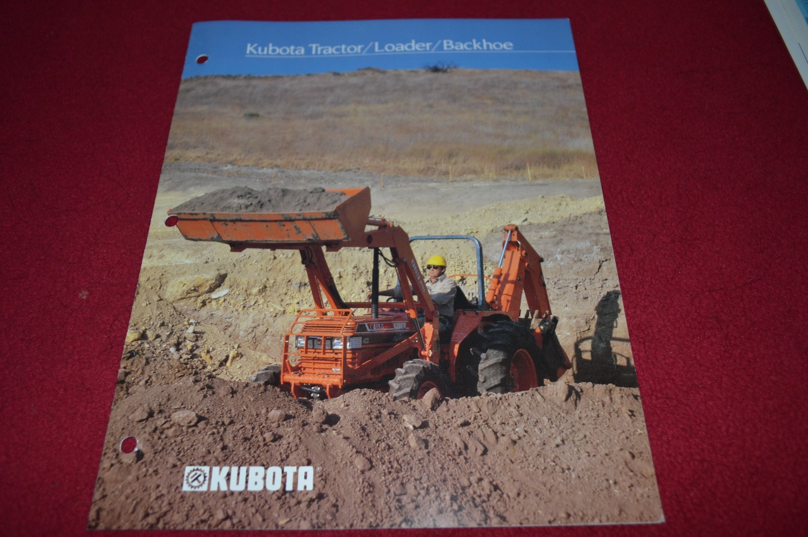 Kubota L3350 L4150 L3750 Tractor Loader Backhoe Dealers Brochure DCPA2 ...