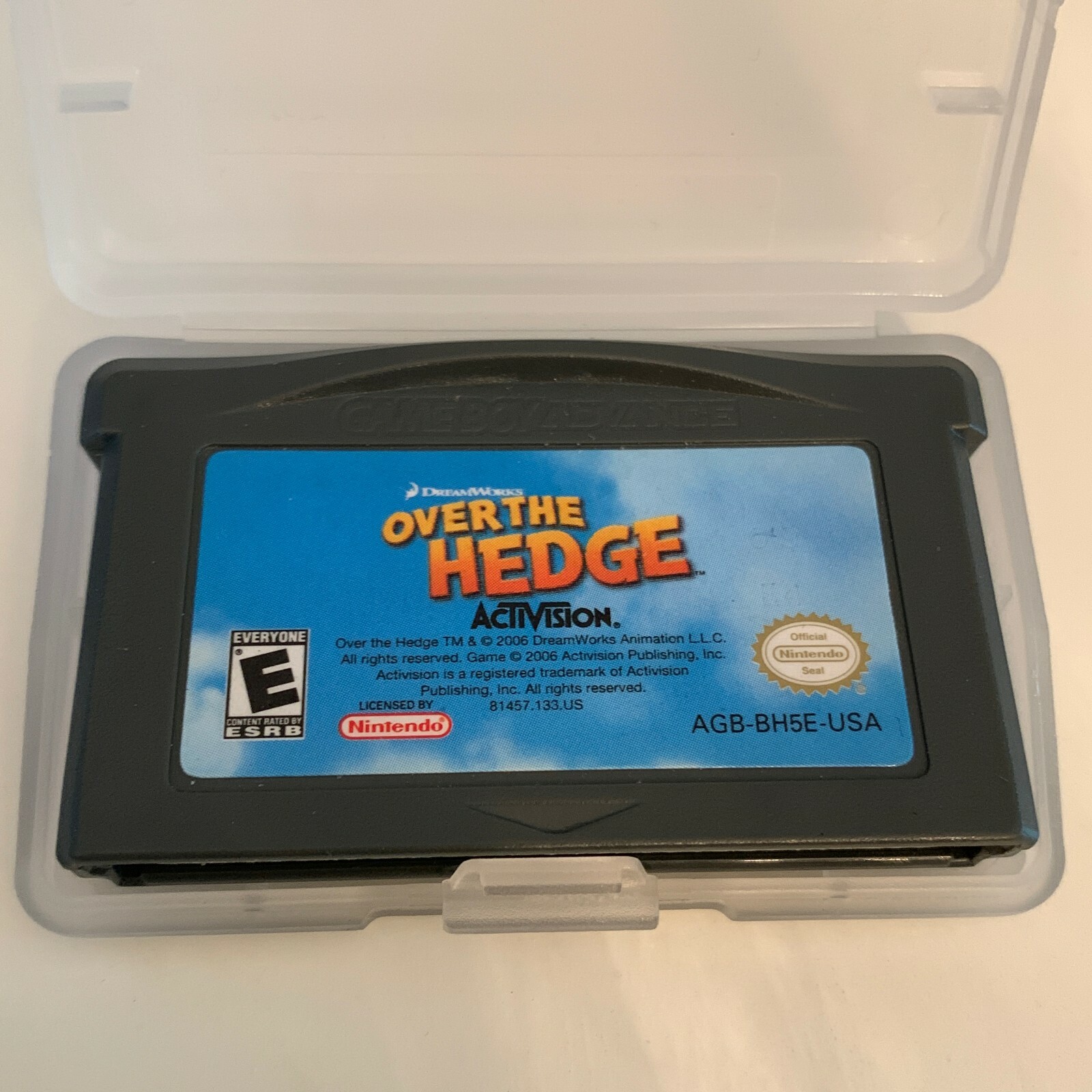 Over the Hedge for Gameboy Advance - AUTHENTIC - GBA 47875814578 | eBay