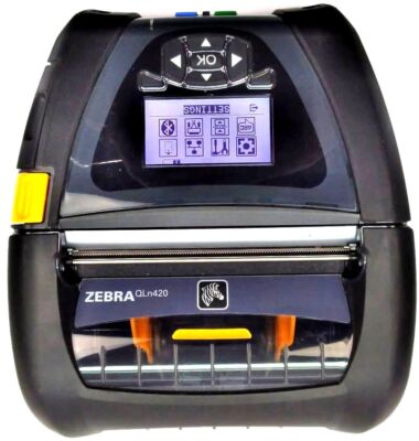 Zebra QLn420 Label Printer Thermal Mobile Bluetooth WiFi QN4-AUCA0M00 ...