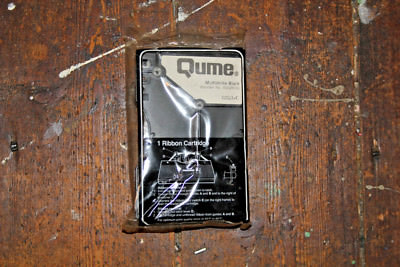 QUME BLACK PRINTER RIBBON NEW SEALED PACK 80029-02 HARD TO FIND | eBay UK
