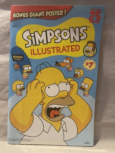 The Simpsons - Simpsons Illustrated Comics Issue #7 FREE POSTAGE | eBay