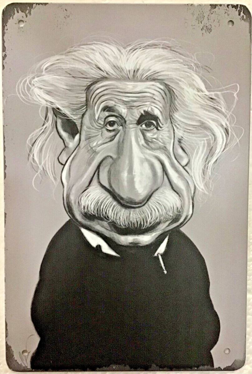 Dibujo De Albert Einstein