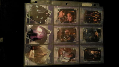 Buffy the Vampire Slayer Evolution Cards in plastic sheets | eBay