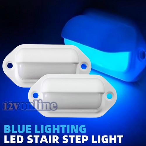 2PCS 12V Marine Boat LED Courtesy Light Cabin Deck Companion Way Lamp ...