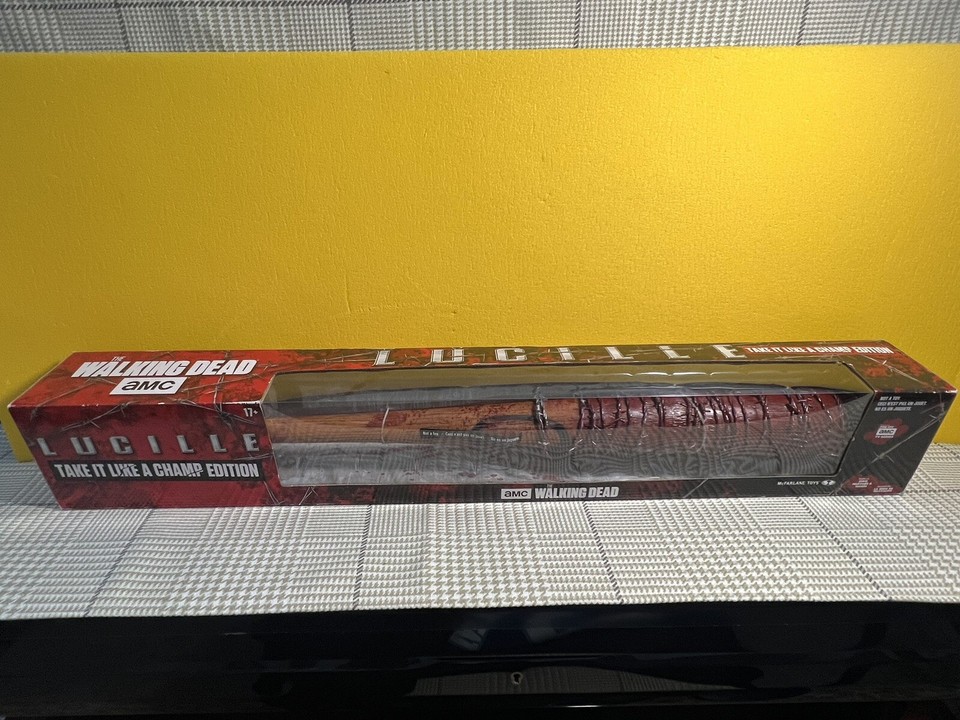 New The Walking Dead ☠️ Lucille Bloody Bat Prop Take It Like a Champ ...