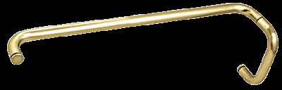 Polished Brass 6" Pull Handle and 22" Towel Bar BM Series Combination ...