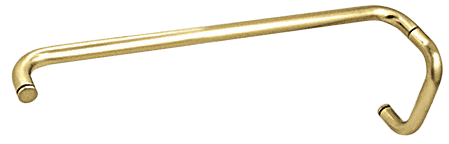 Polished Brass 6" Pull Handle and 22" Towel Bar BM Series Combination ...