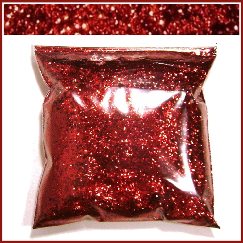 11oz Royal Red Metal Flake - .025'' Large Bulk Auto Paint Additive ...